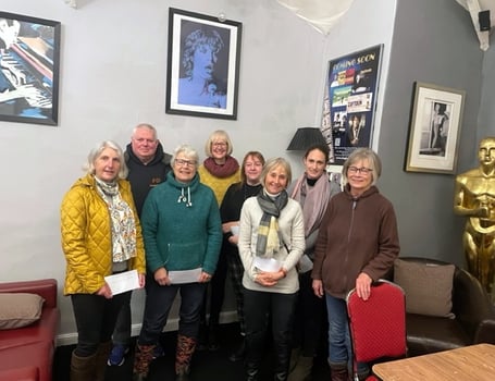 Presentation to celebrate Chagford Show winners | okehampton-today.co.uk